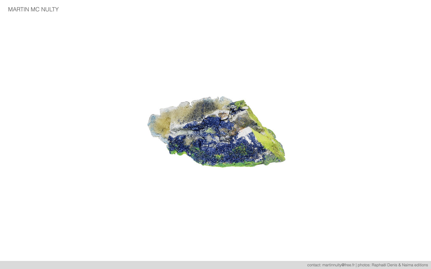 Martin Mc Nulty – Éditions Naima